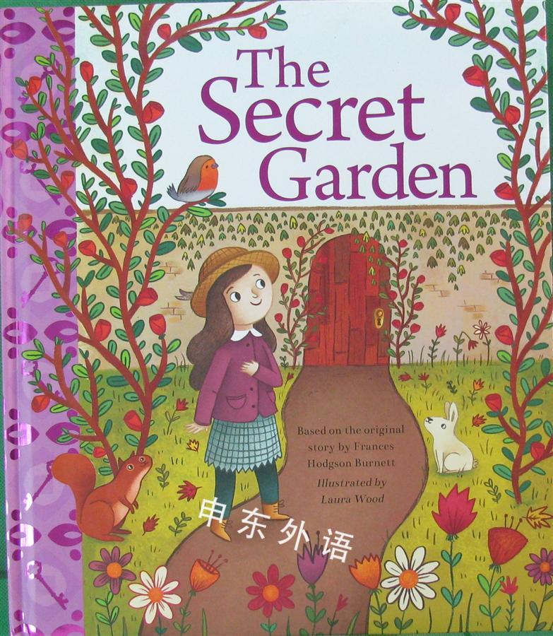 The Secret Garden W 作者与插画儿童图书进口图书进口书原版书绘本书英文原版图书儿童纸板书外语图书