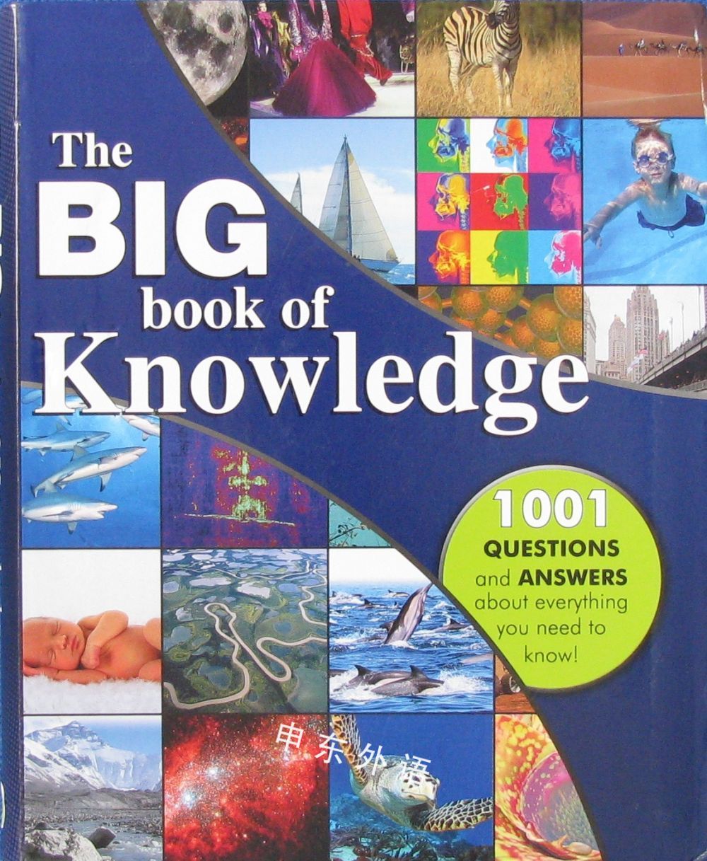 The Big Book Of Knowledge 科学，自然与自然规律儿童图书进口图书进口书原版书绘本书英文原版图书儿童纸板