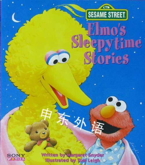 Elmos Sleepytime Stories系列读物儿童图书进口图书进口书原版书绘本书英文原版图书儿童纸板书外语图书