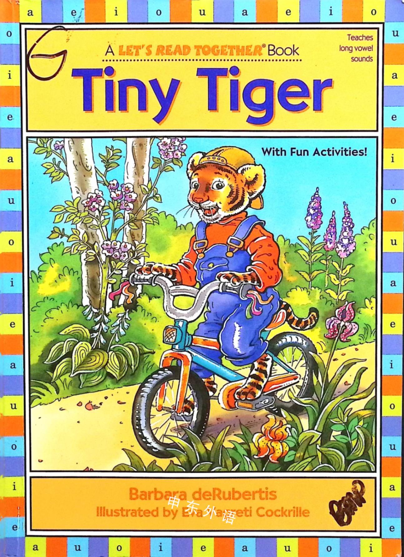 Tiny Tiger Lets Read Together早期的读者系列儿童图书进口图书进口书原版书绘本书英文原版图书