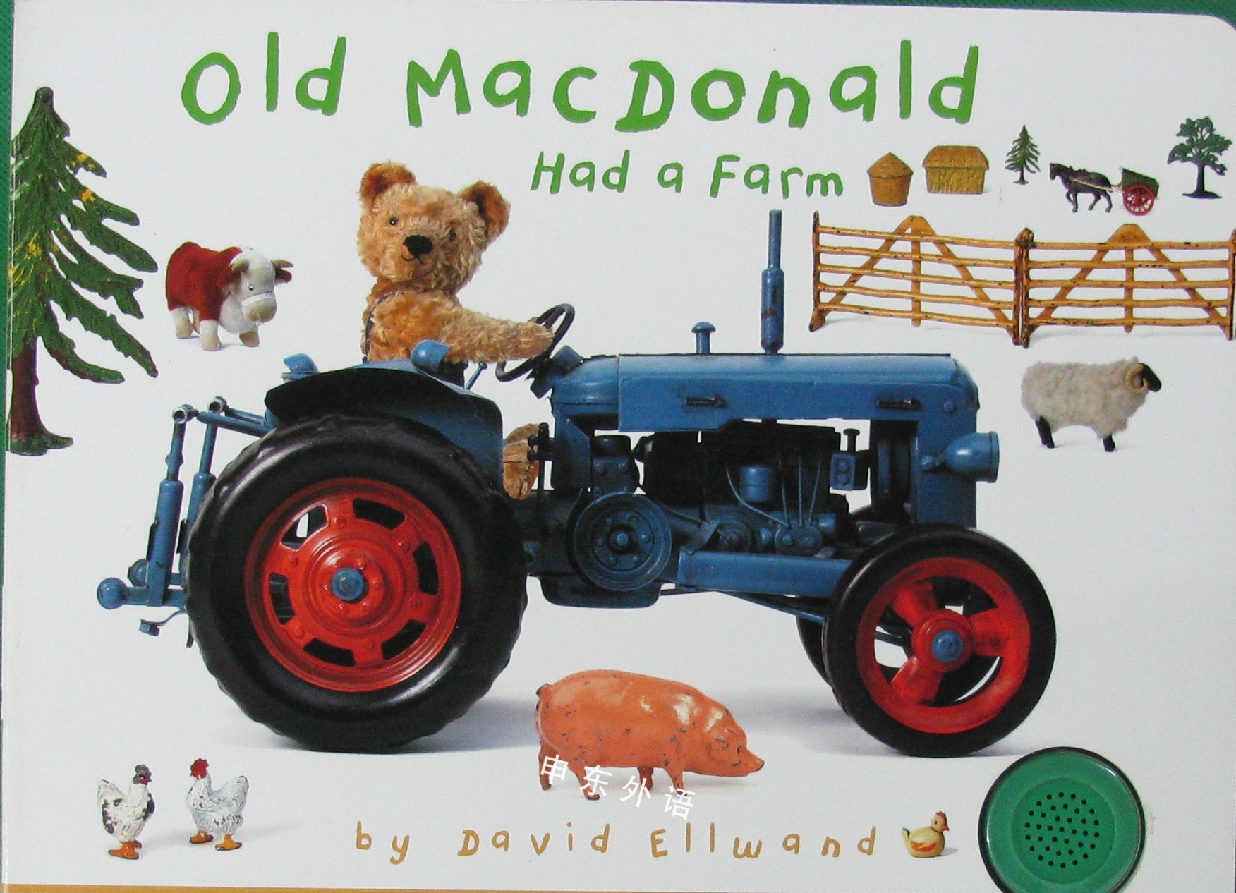 Old Macdonald Had A Farm Teddy Bear Sing Along早期的读者系列儿童图书进口图书进口书