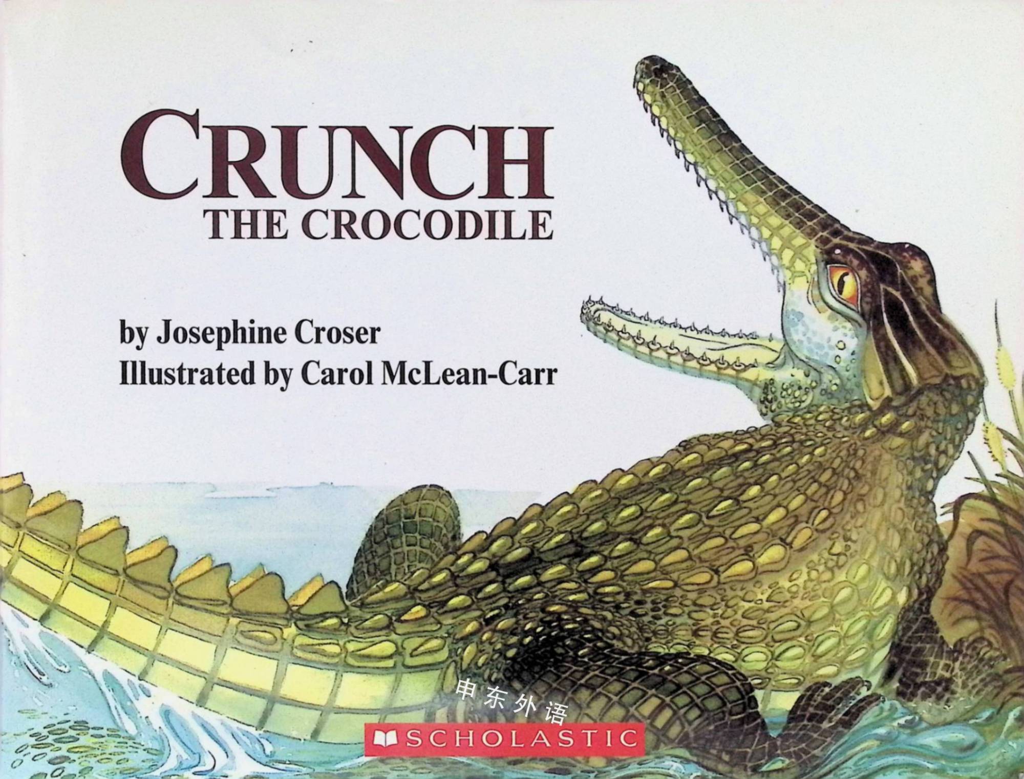 Crunch The Crocodile C 作者与插画儿童图书进口图书进口书原版书绘本书英文原版图书儿童纸板书外语