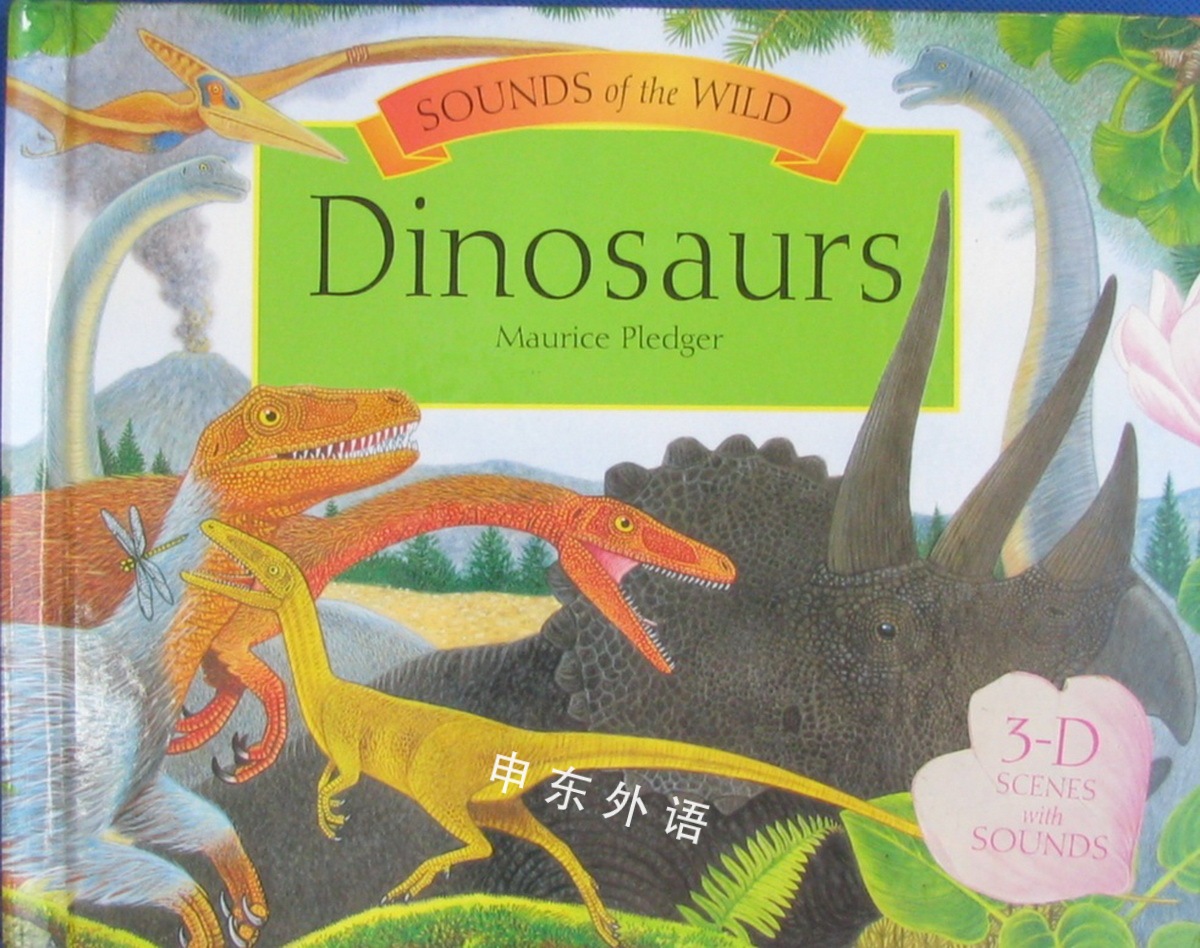 Sounds Of The Wild Dinosaurs M 作者与插画儿童图书进口图书进口书原版书绘本书英文原版图书