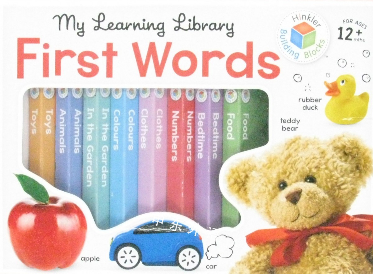 My Learning Library First Wordshinkler Building Blocks基本概念儿童图书进口图书