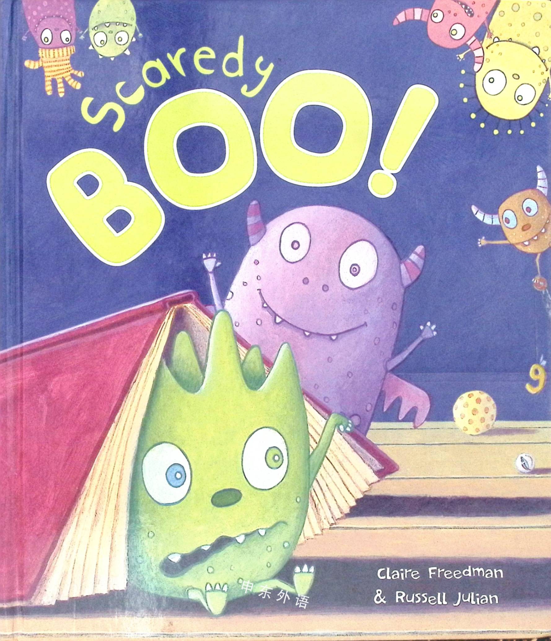 Scaredy Boo F 作者与插画儿童图书进口图书进口书原版书绘本书英文原版图书儿童纸板书外语图书进口儿童书原版儿童书