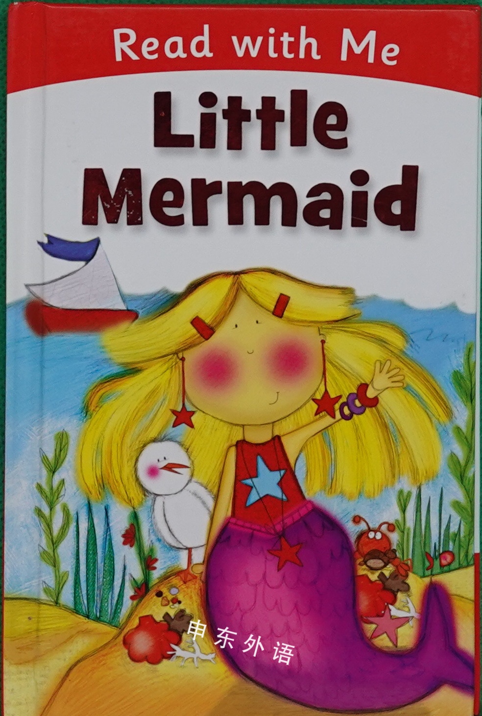 Little Mermaid小美人鱼迪斯尼热门人物儿童图书进口图书进口书原版书绘本书英文原版图书儿童纸板书外语图书进口