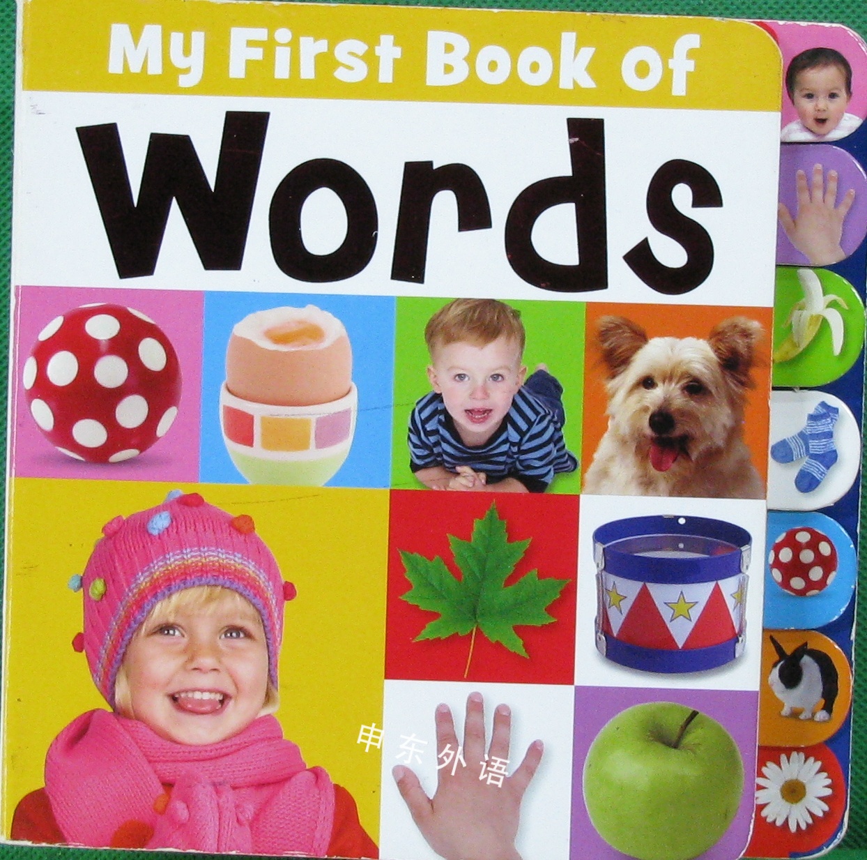 My First Book Of Words My First Mini Tabbed早期的读者系列儿童图书进口图书进口书原版书