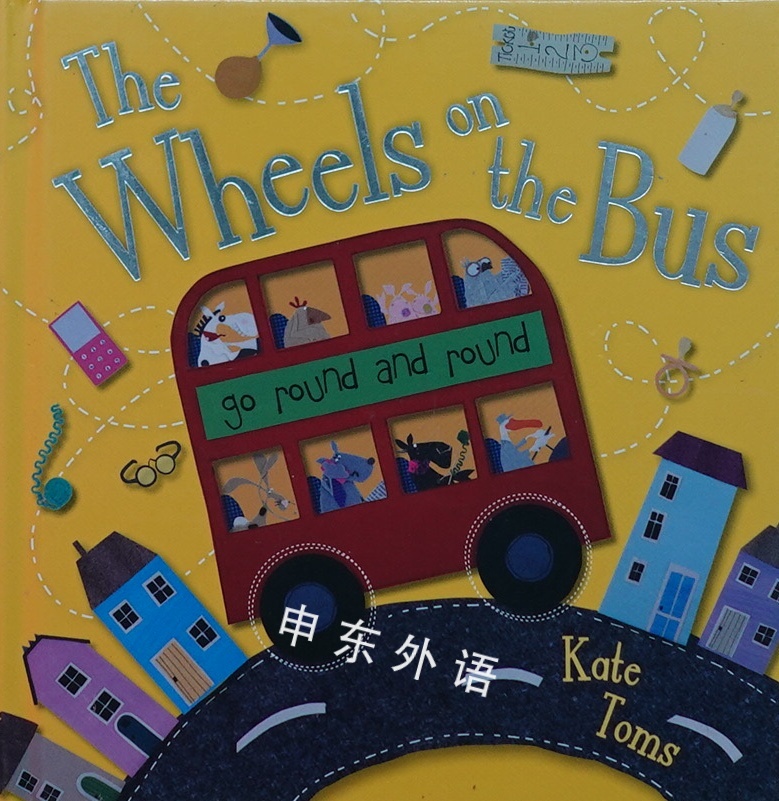 The Wheels On The Bus作者与插画儿童图书进口图书进口书原版书绘本书英文原版图书儿童纸板书外语图书进口