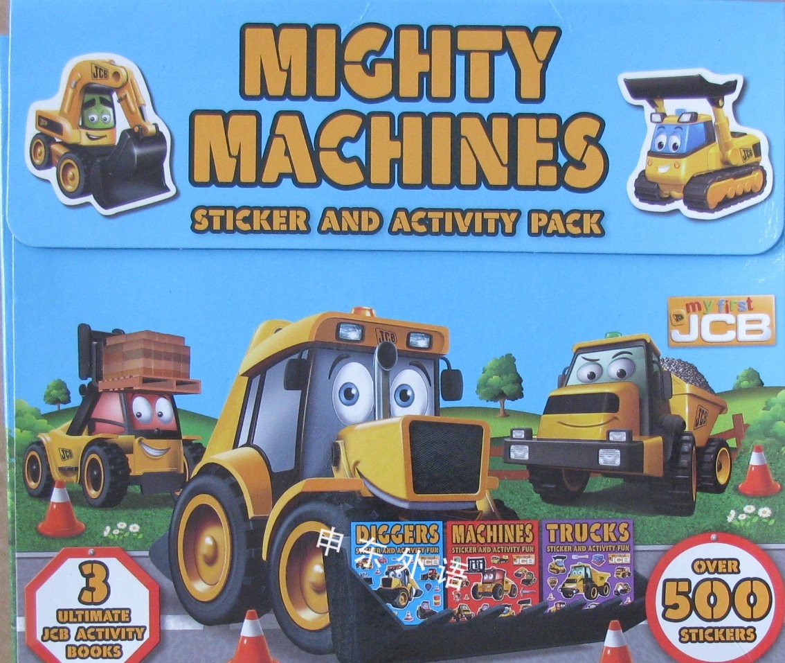 Mighty Machines早期的读者系列儿童图书进口图书进口书原版书绘本书英文原版图书儿童纸板书外语图书进口儿童书原版儿童书