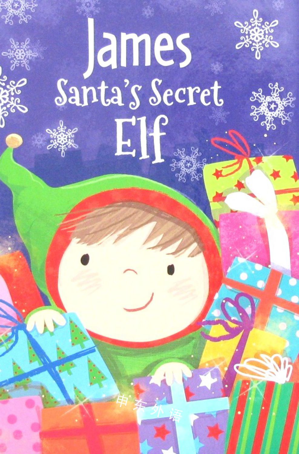 James Santas Secret Elf早期的读者系列儿童图书进口图书进口书原版书绘本书英文原版图书儿童纸板书外语图书