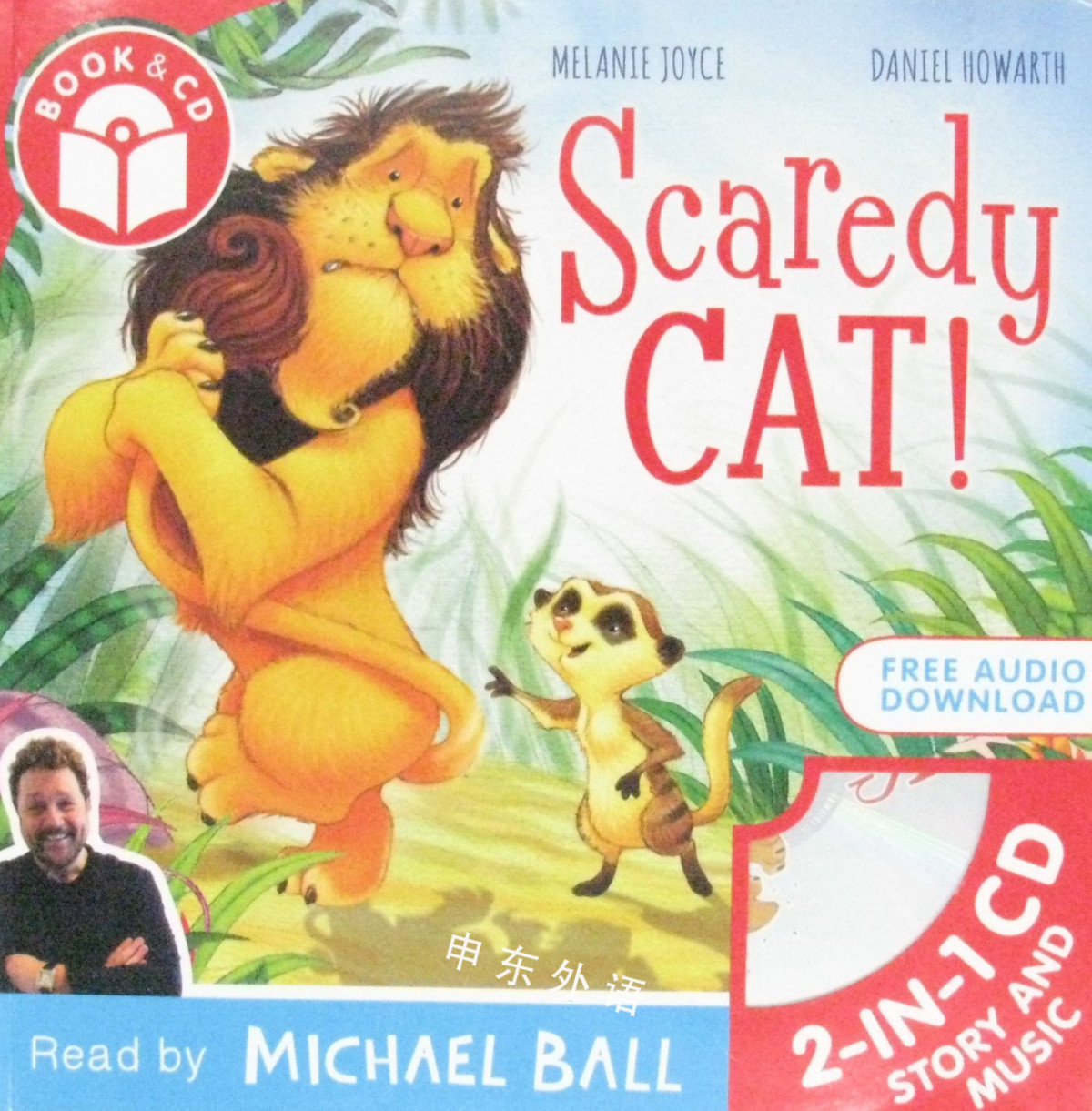Scaredy Cat Book And Cd早期的读者系列儿童图书进口图书进口书原版书绘本书英文原版图书儿童纸板书外语图书