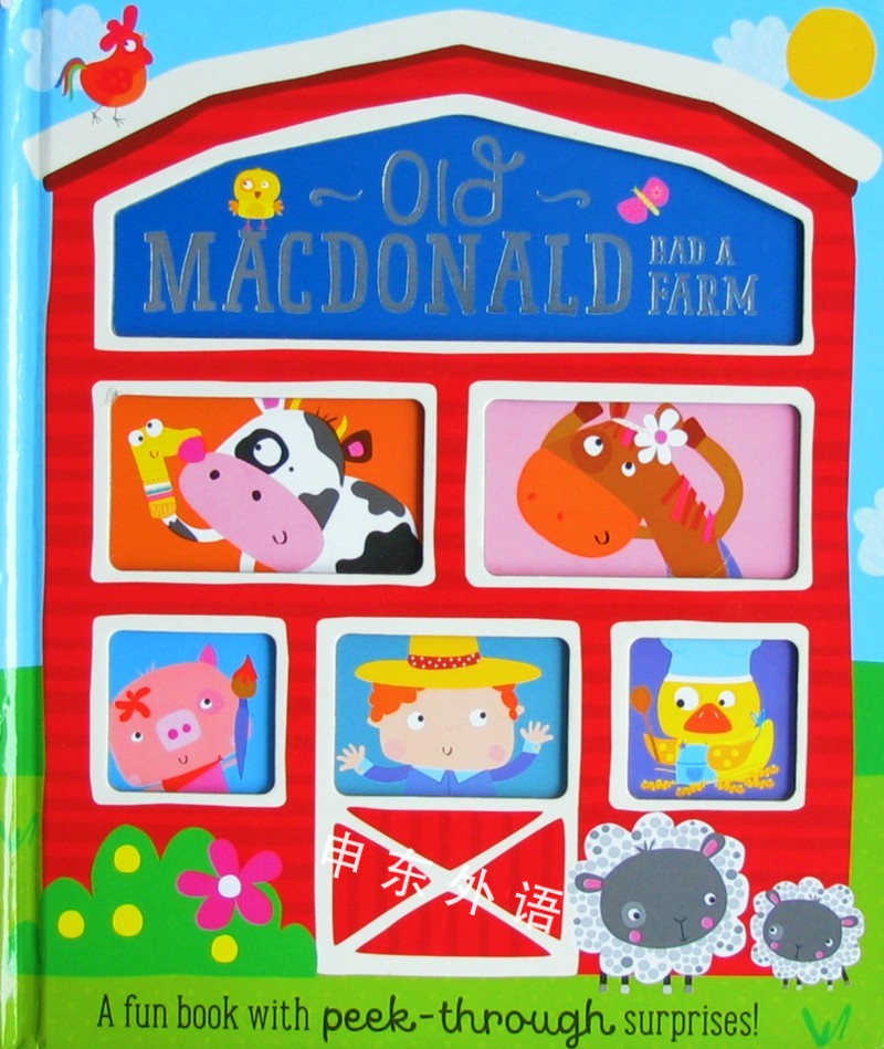 Old Macdonald Had A Farm早期的读者系列儿童图书进口图书进口书原版书绘本书英文原版图书儿童纸板书外语