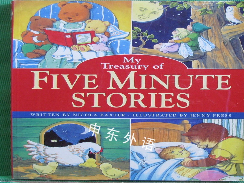 My Treasury Of Five Minute Stories童话和民间故事和神话儿童图书进口图书进口书原版书绘本书英文
