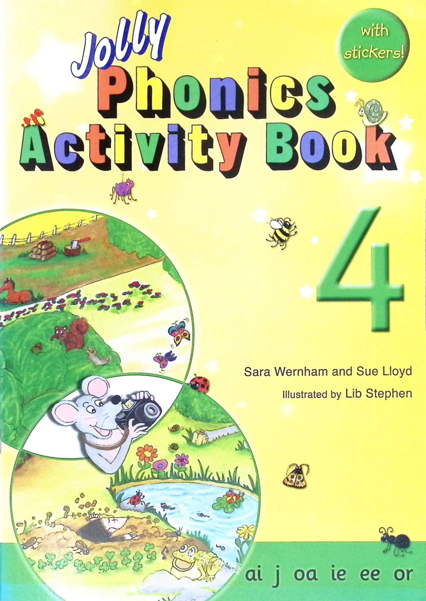 Jolly Phonics Activity Book 4_教育相关_儿童图书_进口图书_进口书,原版书,绘本书,英文原版图书,儿童纸板书,外语图书,进口儿童书,原版儿童书