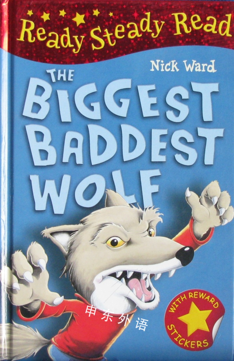 Ready Steady Readthe Biggest Baddest Wolf早期的读者系列儿童图书进口图书进口书原版书绘本