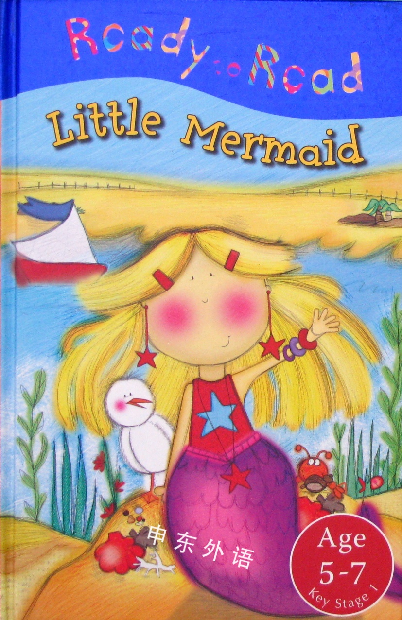 The Little Mermaid Ready To Read Level 1 Readers小美人鱼童话和民间故事热门人物