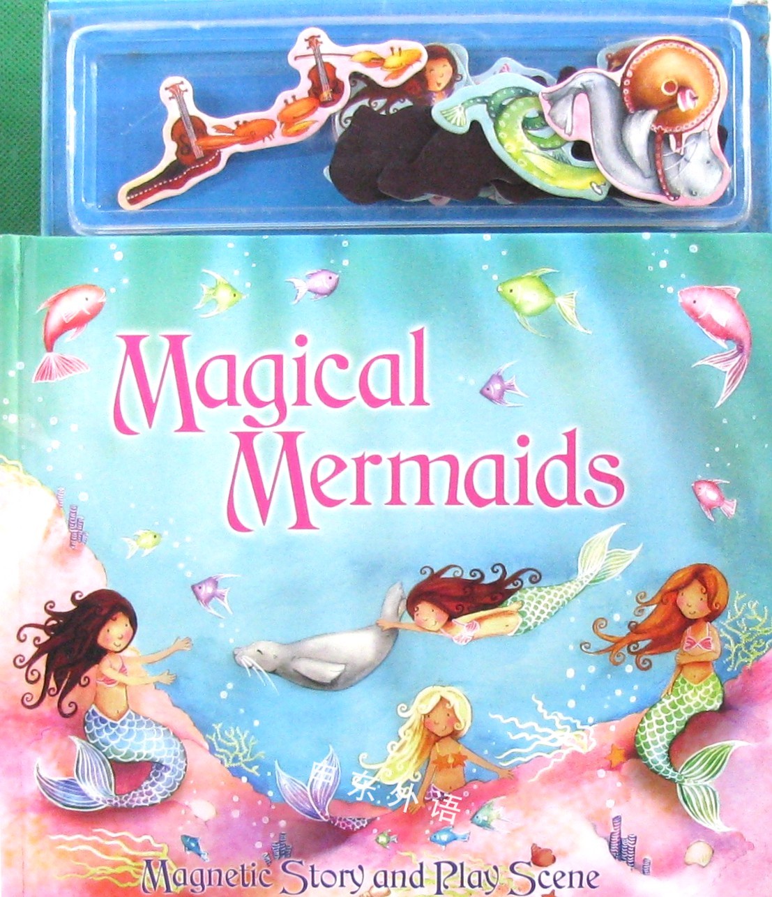 Magical Mermaids Magnetic Story And Play Scene早期的读者系列儿童图书进口图书进口书原版