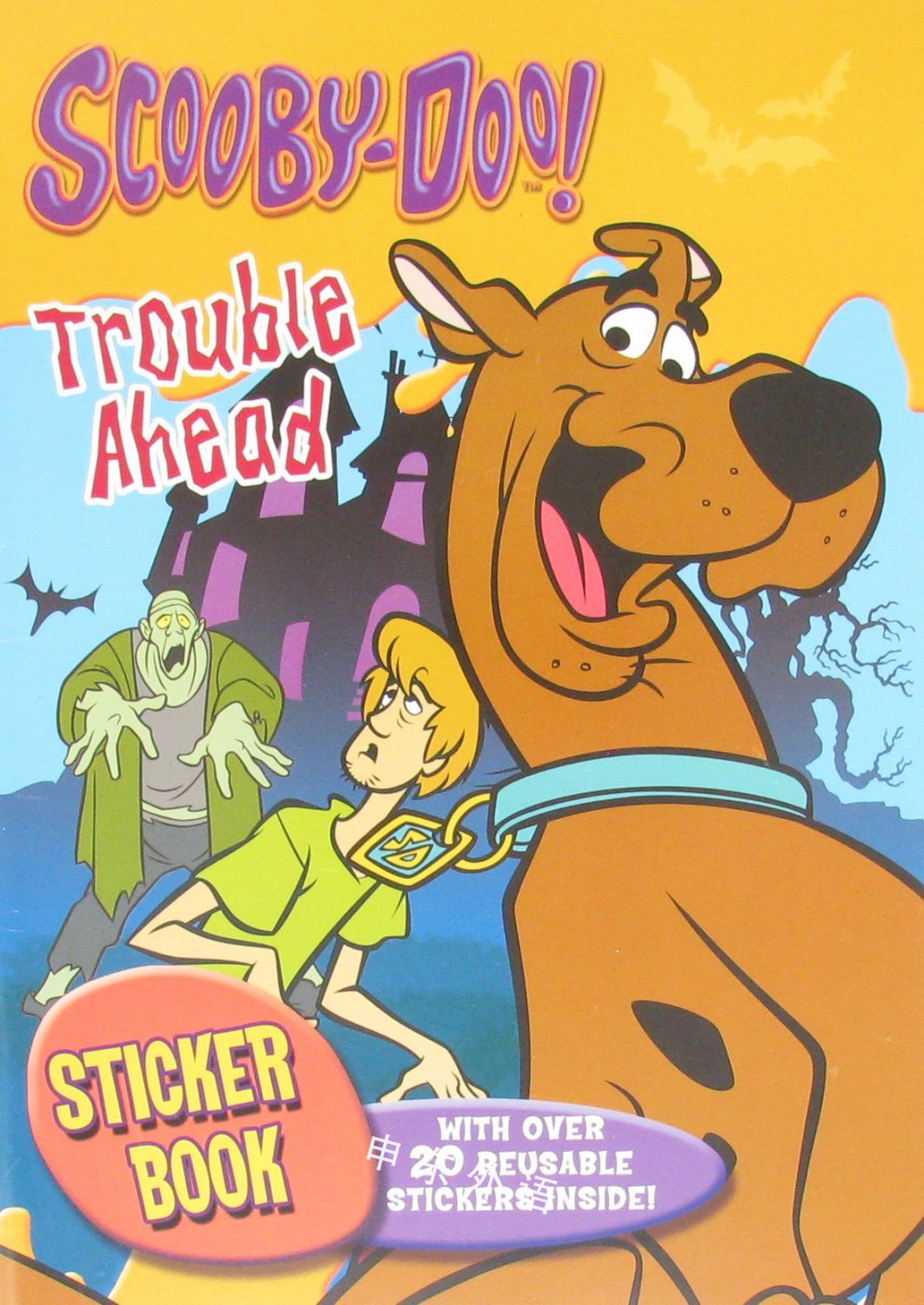 Scooby Doo Sticker Book运动及活动儿童图书进口图书进口书原版书绘本书英文原版图书儿童纸板书外语图书