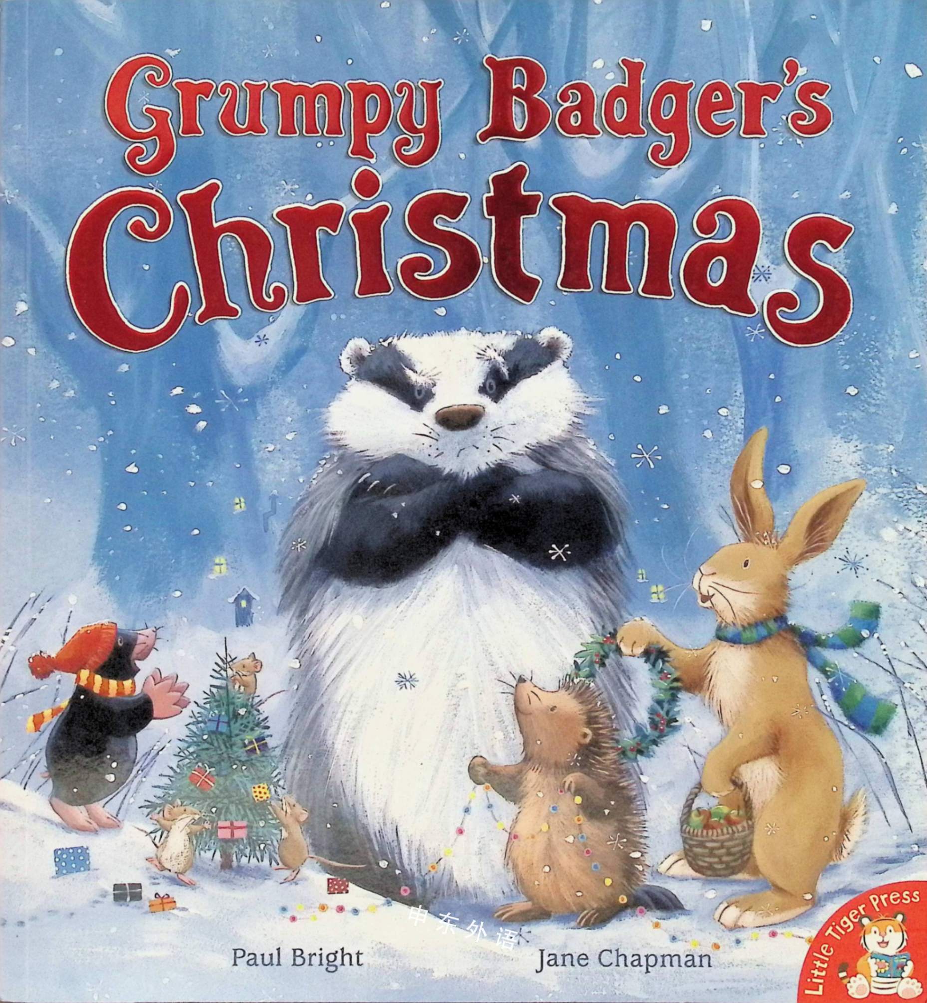 Grumpy Badgers Christmas圣诞节假日与节日儿童图书进口图书进口书原版书绘本书英文原版图书儿童纸板书