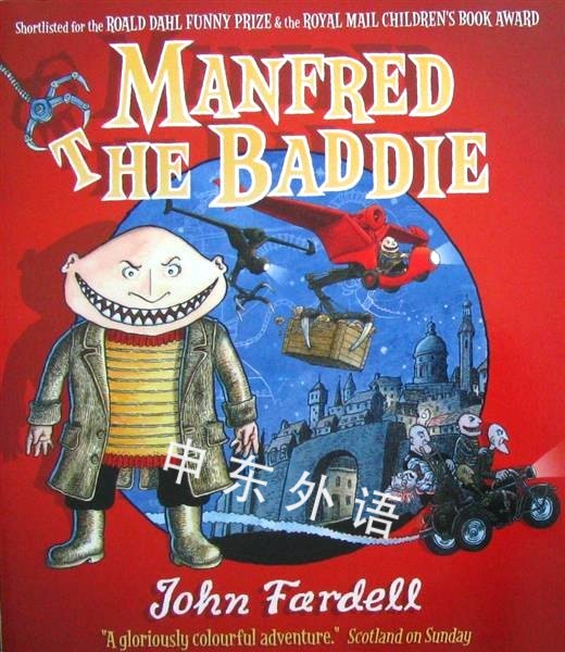 Manfred The Baddie F 作者与插画儿童图书进口图书进口书原版书绘本书英文原版图书儿童纸板书外语图书