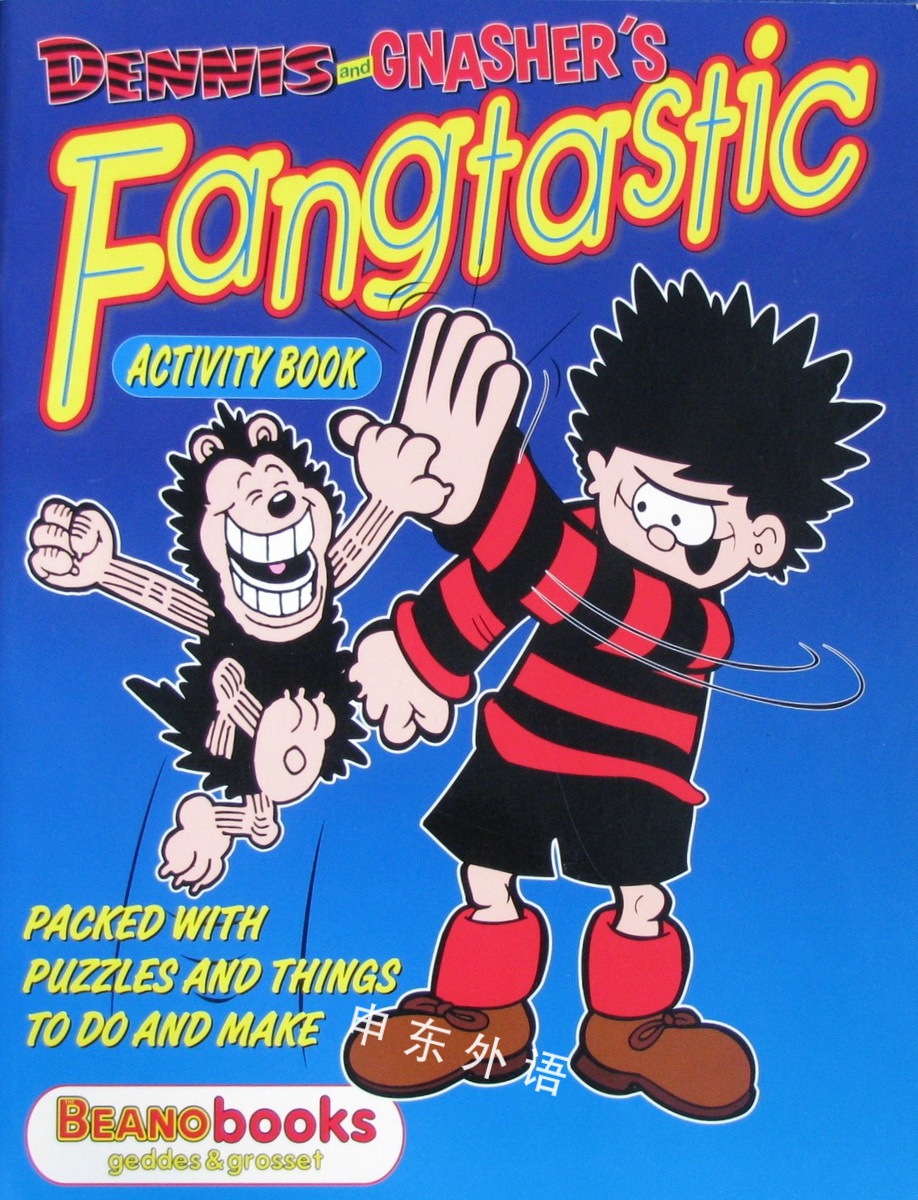 Dennis And Gnashers Fangtastic Activity Book运动及活动儿童图书进口图书进口书原版书绘