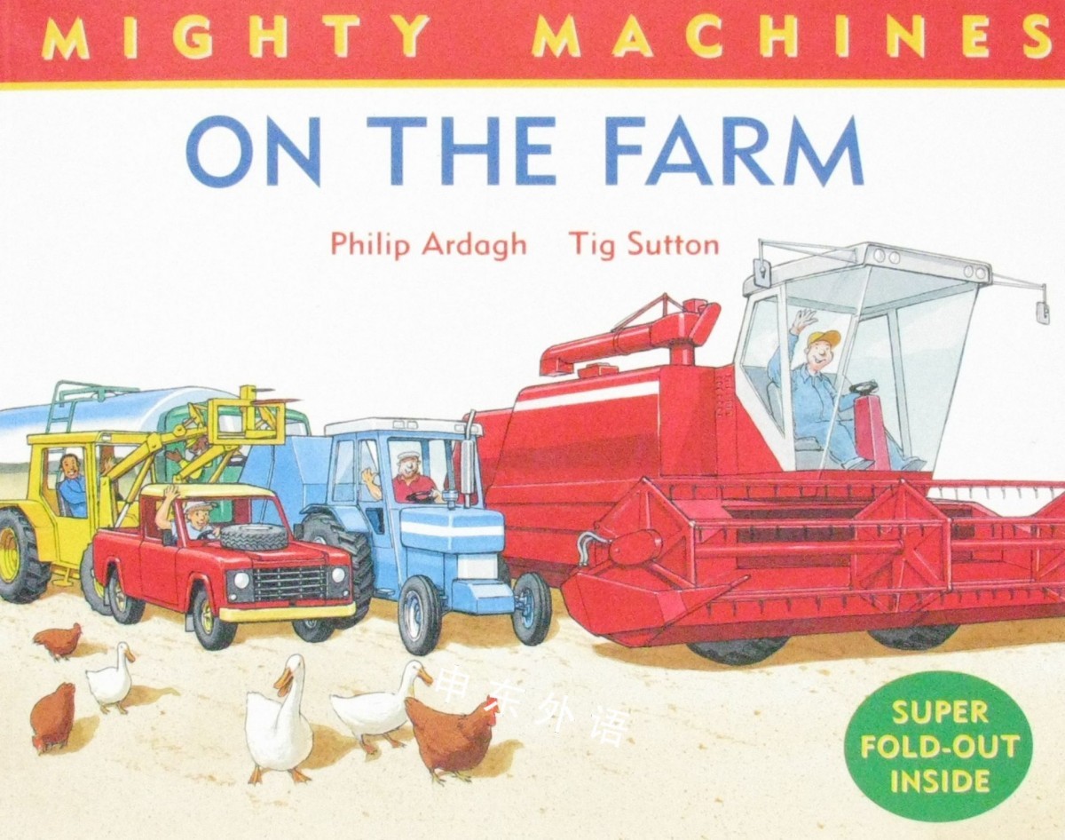 Mighty Machines：on The Farm早期的读者系列儿童图书进口图书进口书原版书绘本书英文原版图书儿童纸板书