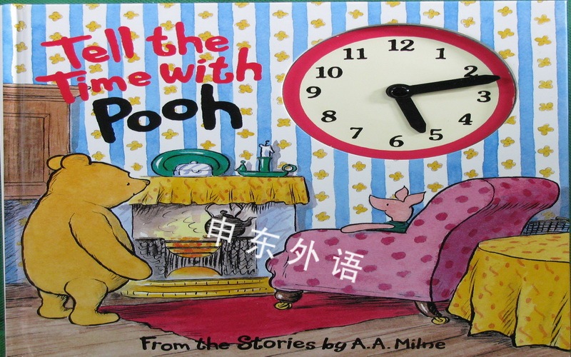 Tell The Time With Pooh小熊维尼迪斯尼热门人物儿童图书进口图书进口书原版书绘本书英文原版图书儿童纸板