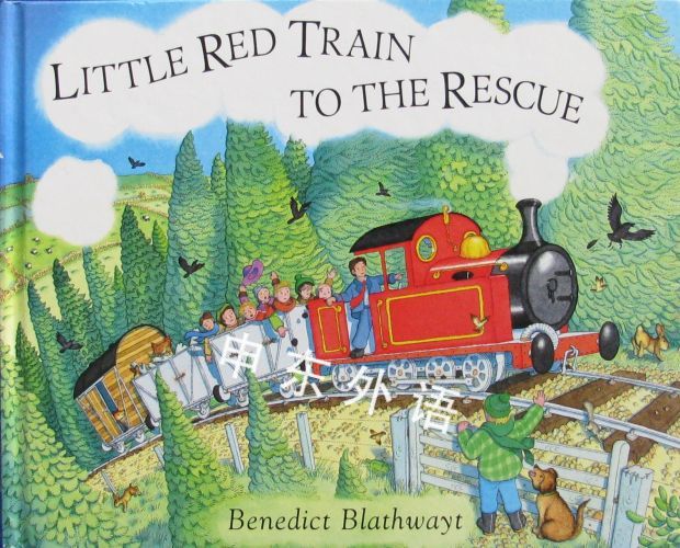 Little red train to the rescue_B_作者与插画_儿童图书_进口图书_进口书,原版书,绘本书,英文原版图书,儿童 ...