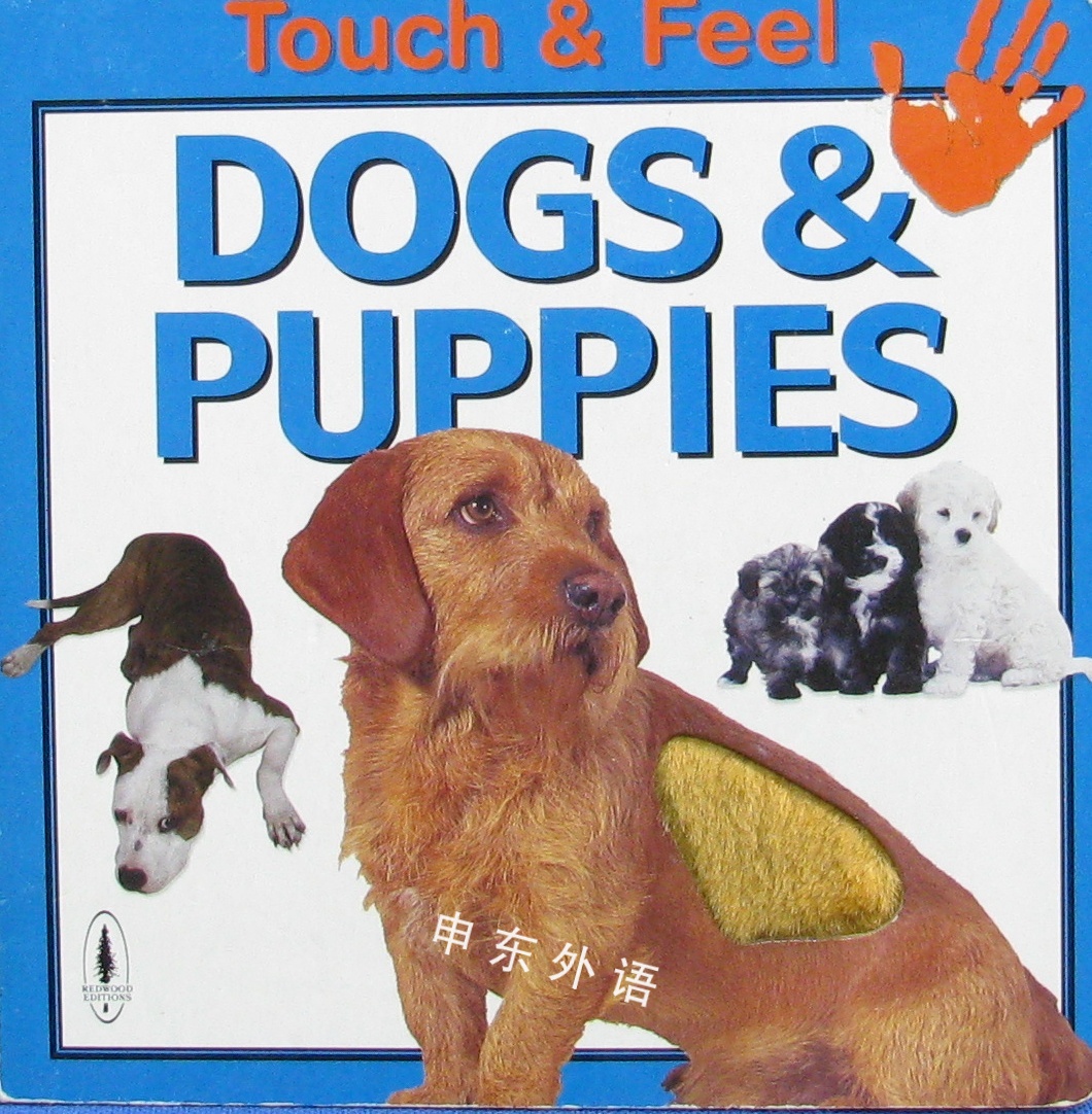 Dogs & Puppies (Touch & Feel)_狗_动物_儿童图书_进口图书_进口书,原版书,绘本书,英文原版图书,儿童纸板书 ...