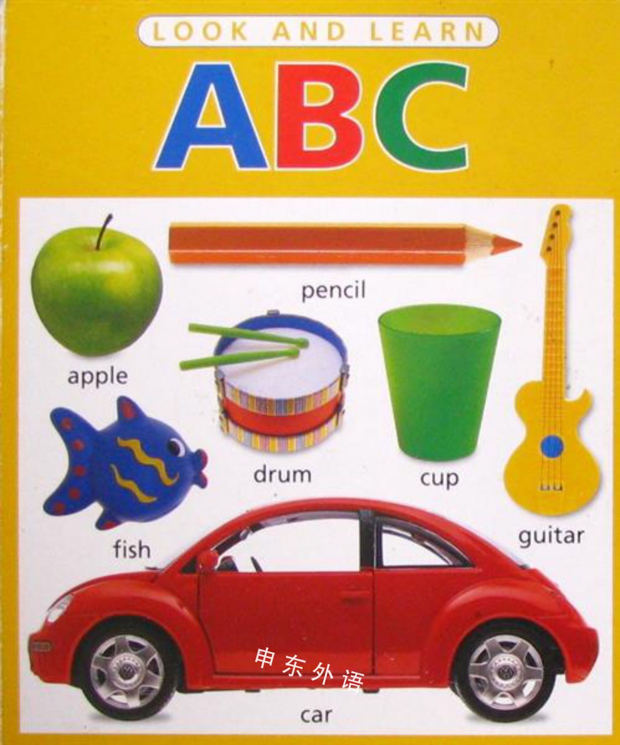 Look And Learn Board Books First Abc系列读物儿童图书进口图书进口书原版书绘本书英文原版图书