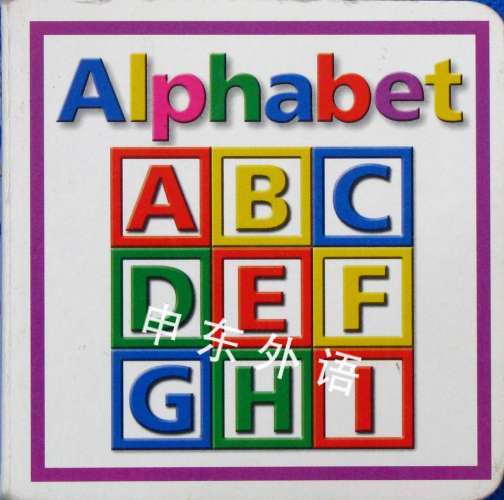 Alphabet 基本概念儿童图书进口图书进口书原版书绘本书英文原版图书儿童纸板书外语图书进口儿童书原版儿童书