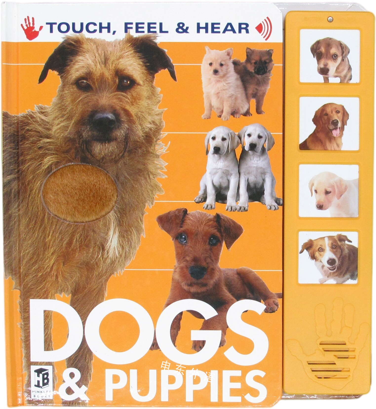 Touch Feel and Hear: Dogs and Puppies_动物_儿童图书_进口图书_进口书,原版书,绘本书,英文原版图书 ...