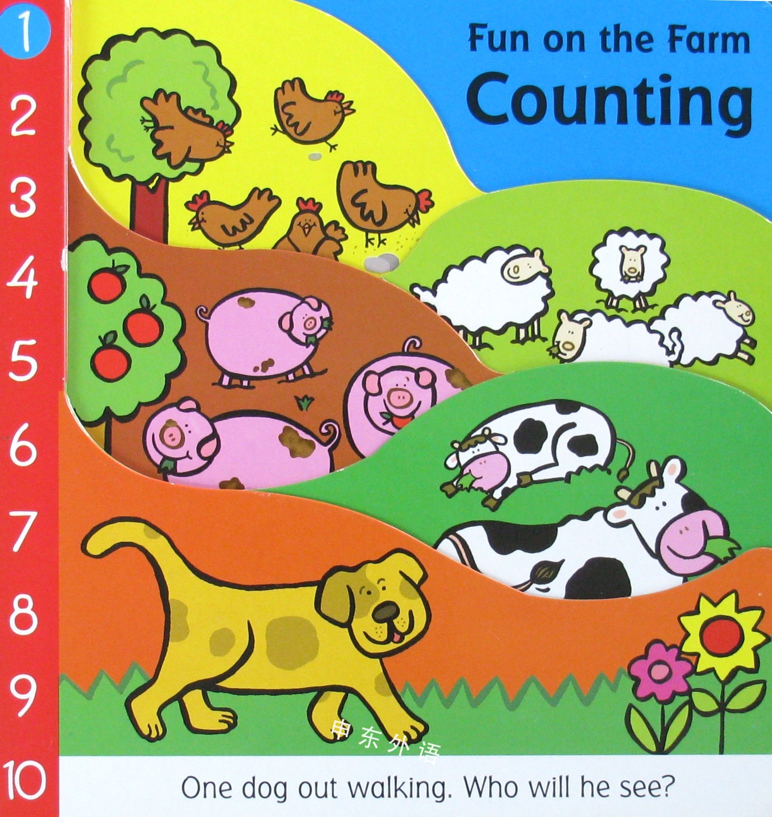 Fun On The Farm Counting早期的读者系列儿童图书进口图书进口书原版书绘本书英文原版图书儿童纸板书外语