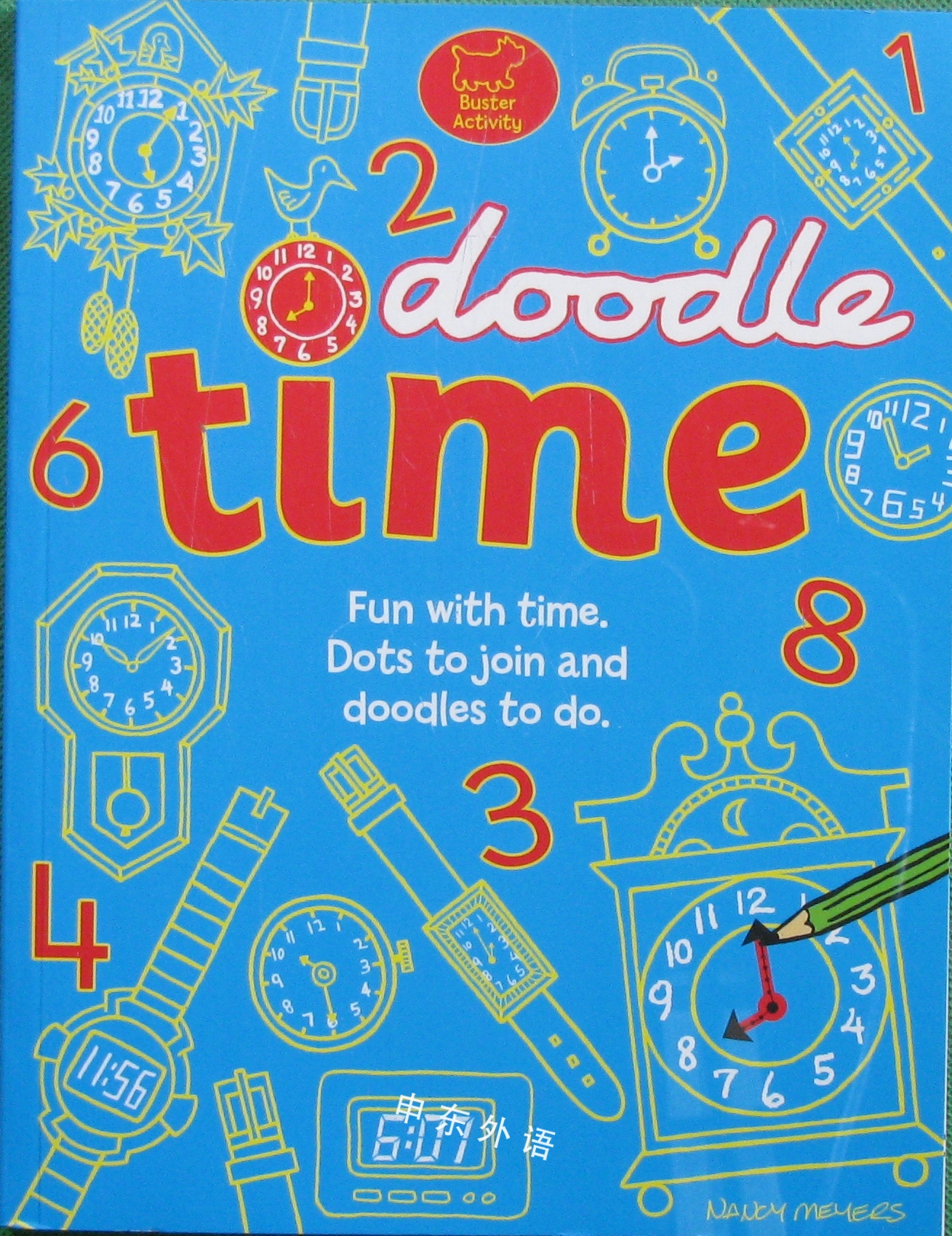 Doodle Time艺术艺术与音乐儿童图书进口图书进口书原版书绘本书英文原版图书儿童纸板书外语图书进口儿童书原版儿童书