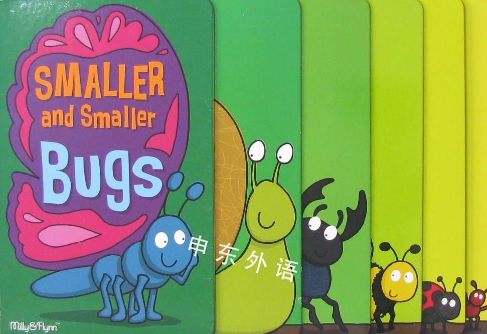 Milly And Flynn Smaller And Smaller Bugs Book早期的读者系列儿童图书进口图书进口书原版书