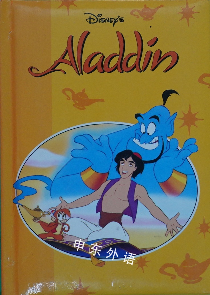 Disneys Aladdin阿拉丁迪斯尼热门人物儿童图书进口图书进口书原版书绘本书英文原版图书儿童纸板书外语图书进口